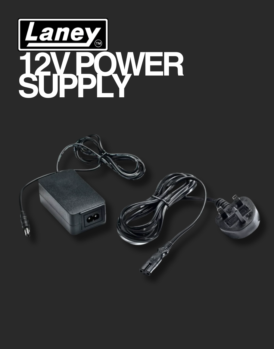 Laney 12V Power Supply - Mini PSU – Davis Guitar