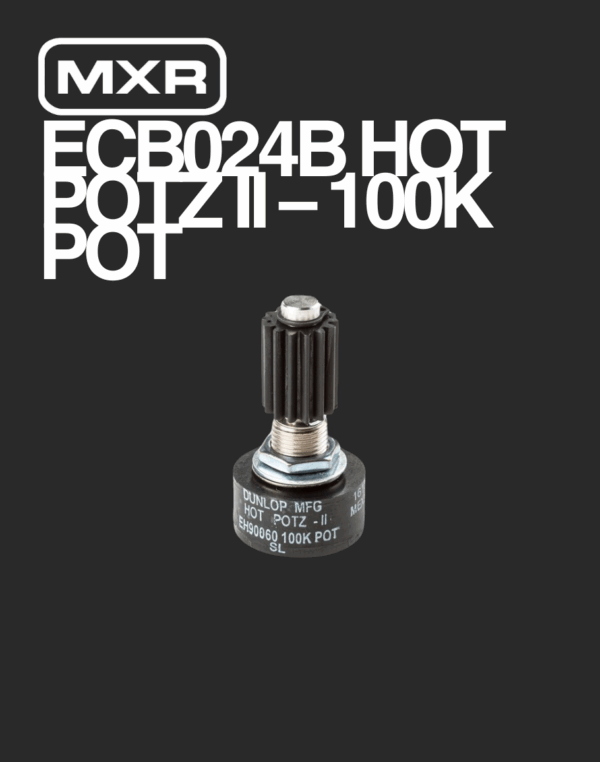Dunlop ECB024B Hot Potz II - 100K Pot – Davis Guitar