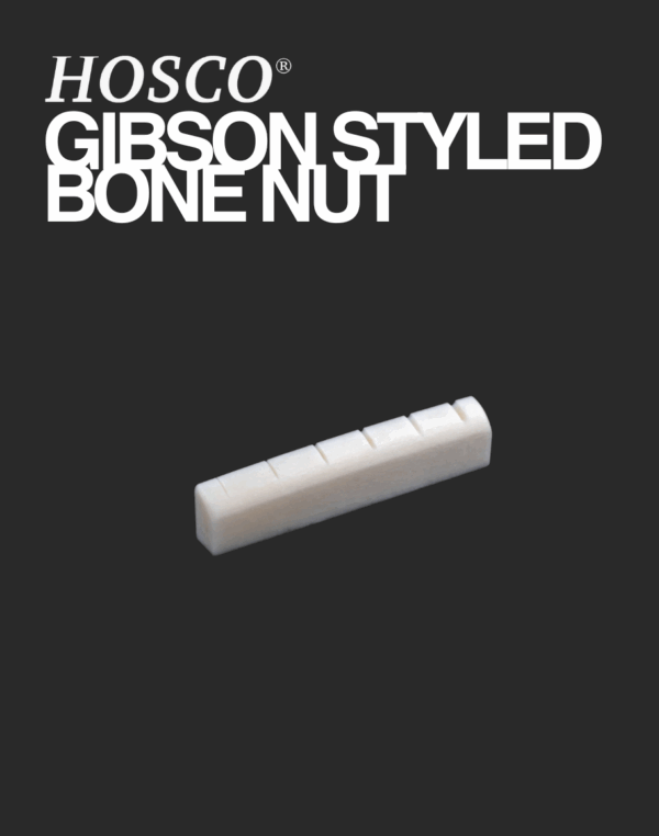 Hosco Gibson Styled Bone Nut - HSB-NG1 – Davis Guitar