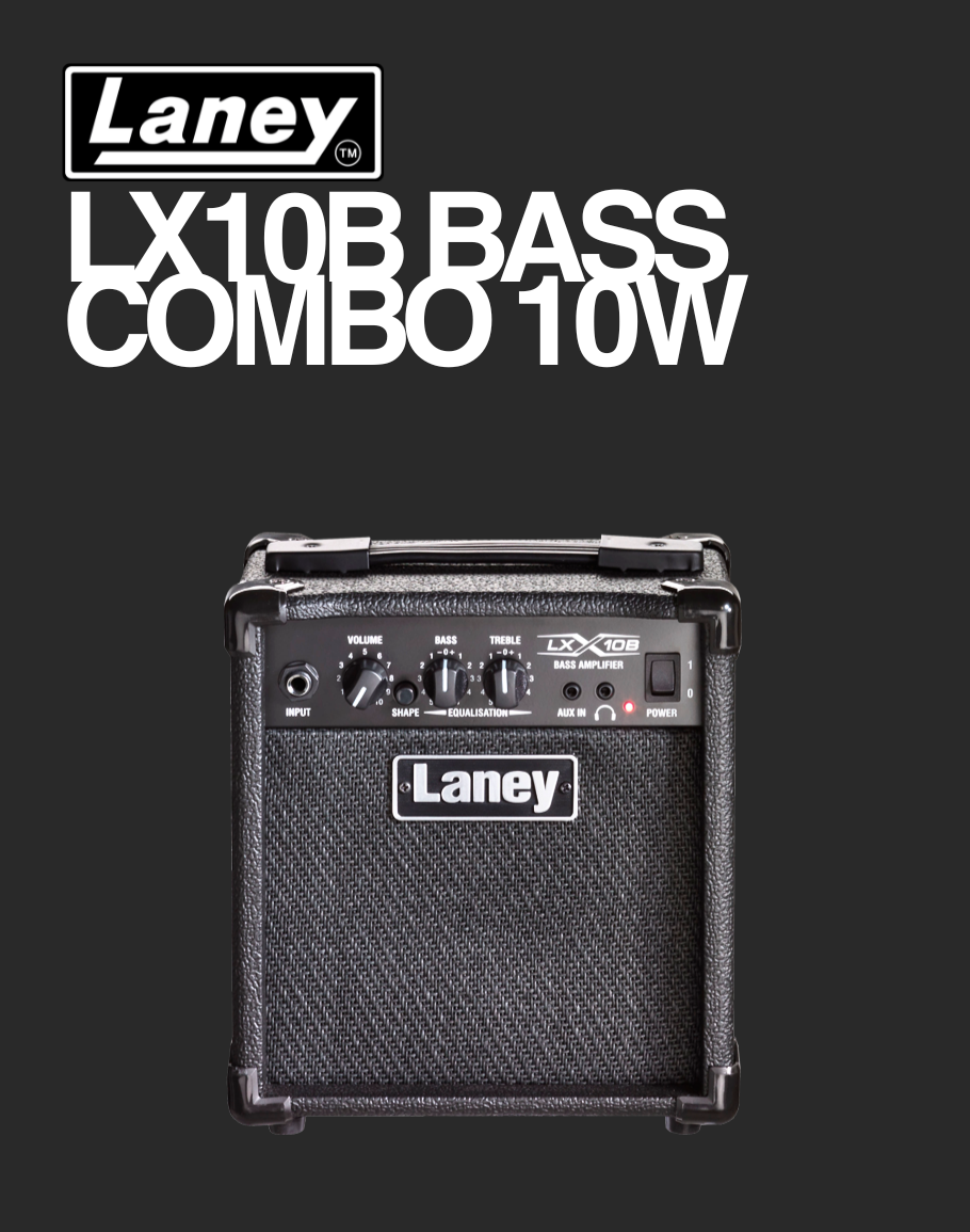 Laney Bass Combo - LX10B Black – DavisGuitar2