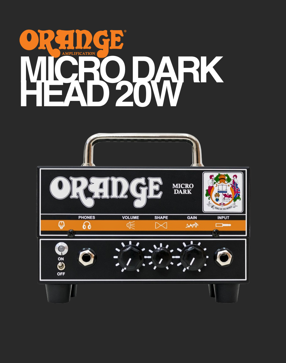 Orange Micro Dark Electric Amp Head 20 watts – Davis Guitar