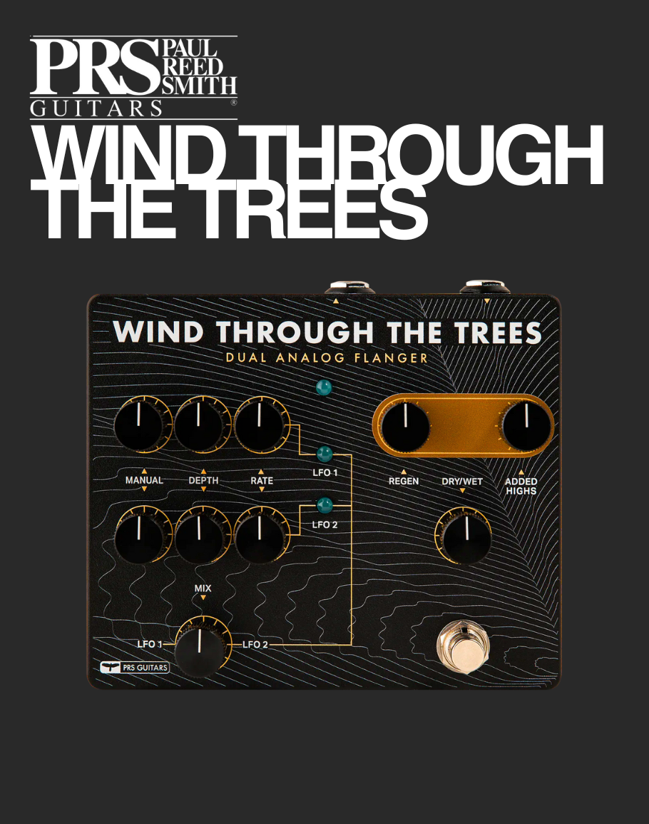 PRS Wind Through The Trees Dual Analog Flanger – Davis Guitar