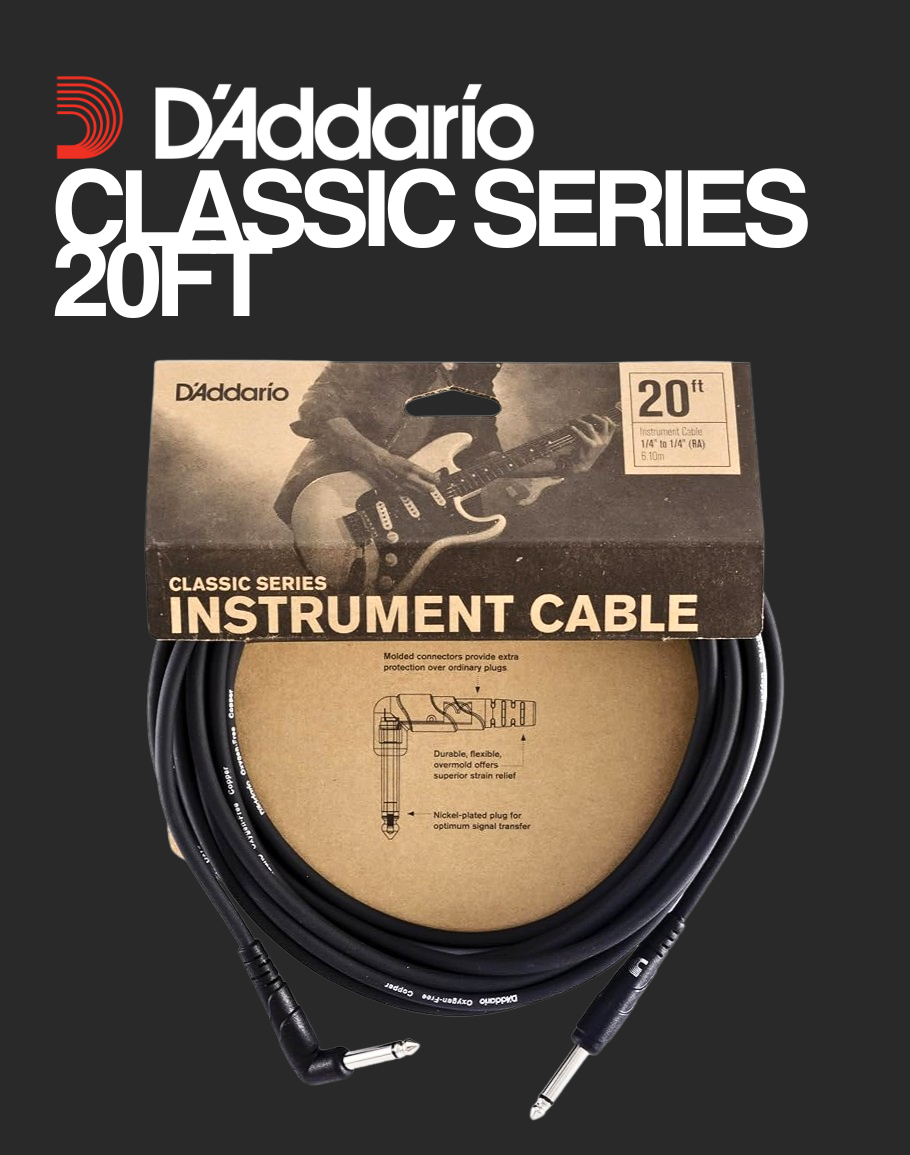 D'Addario Classic Series - PW-CGTRA-20 – Davis Guitar