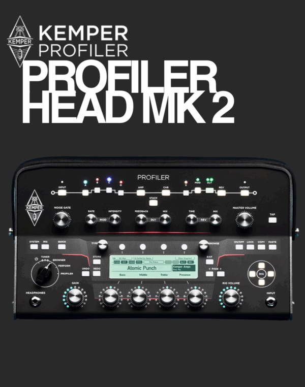 PRE-ORDER Kemper Profiler PowerHead MK2 with Remote – Davis Guitar