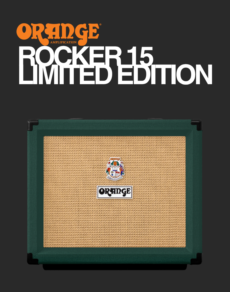 Orange Rocker 15 Electric Amplifier 15 watts Limited Edition – Davis Guitar