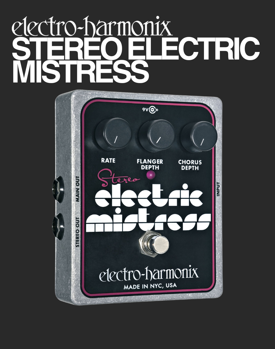 Ehx Stereo Electric Mistress Davis Guitar