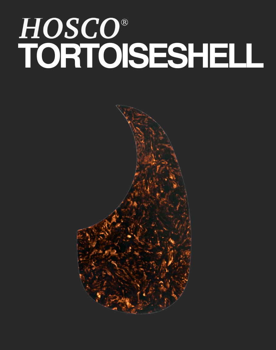 Hosco Acoustic Pickguard - Tortoise Shell – Davis Guitar