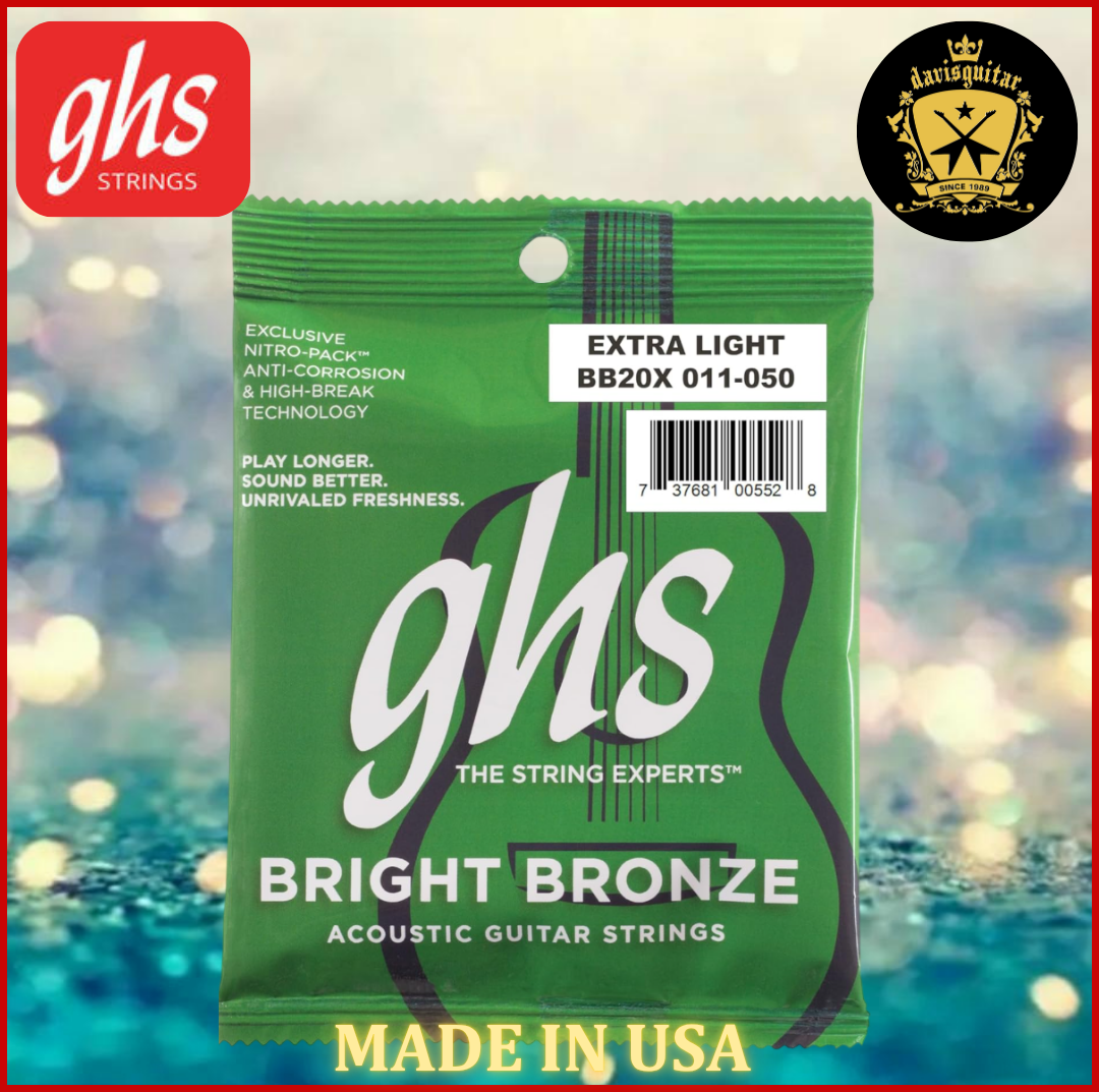 GHS BB20U 11-50 Bright Bronze 80/20 copper zinc alloy wound over Hexag ...